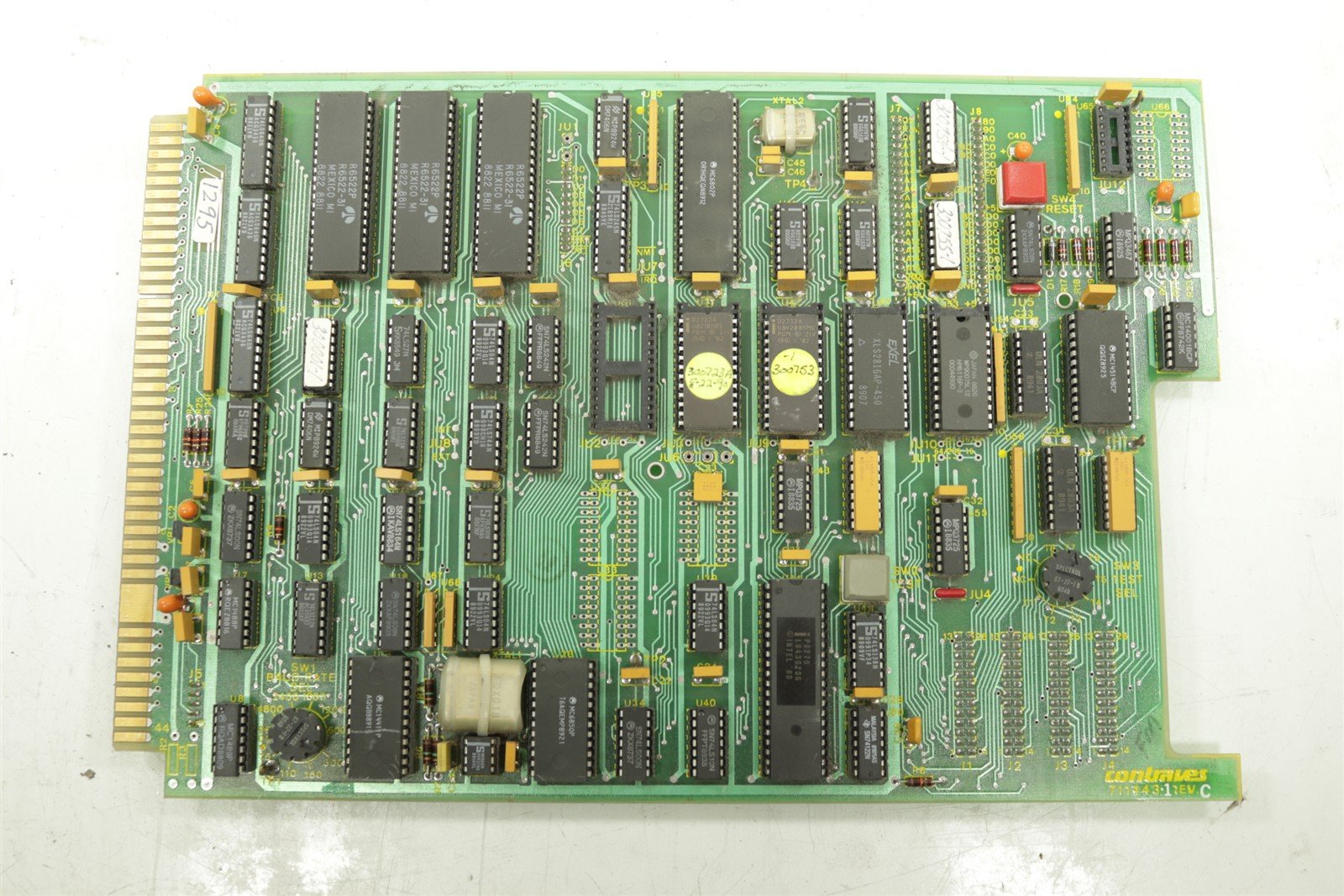 PCB P/N 711443-1 Part of Contraves Dual Motion Axis Rate Table 57Cd-2 ...