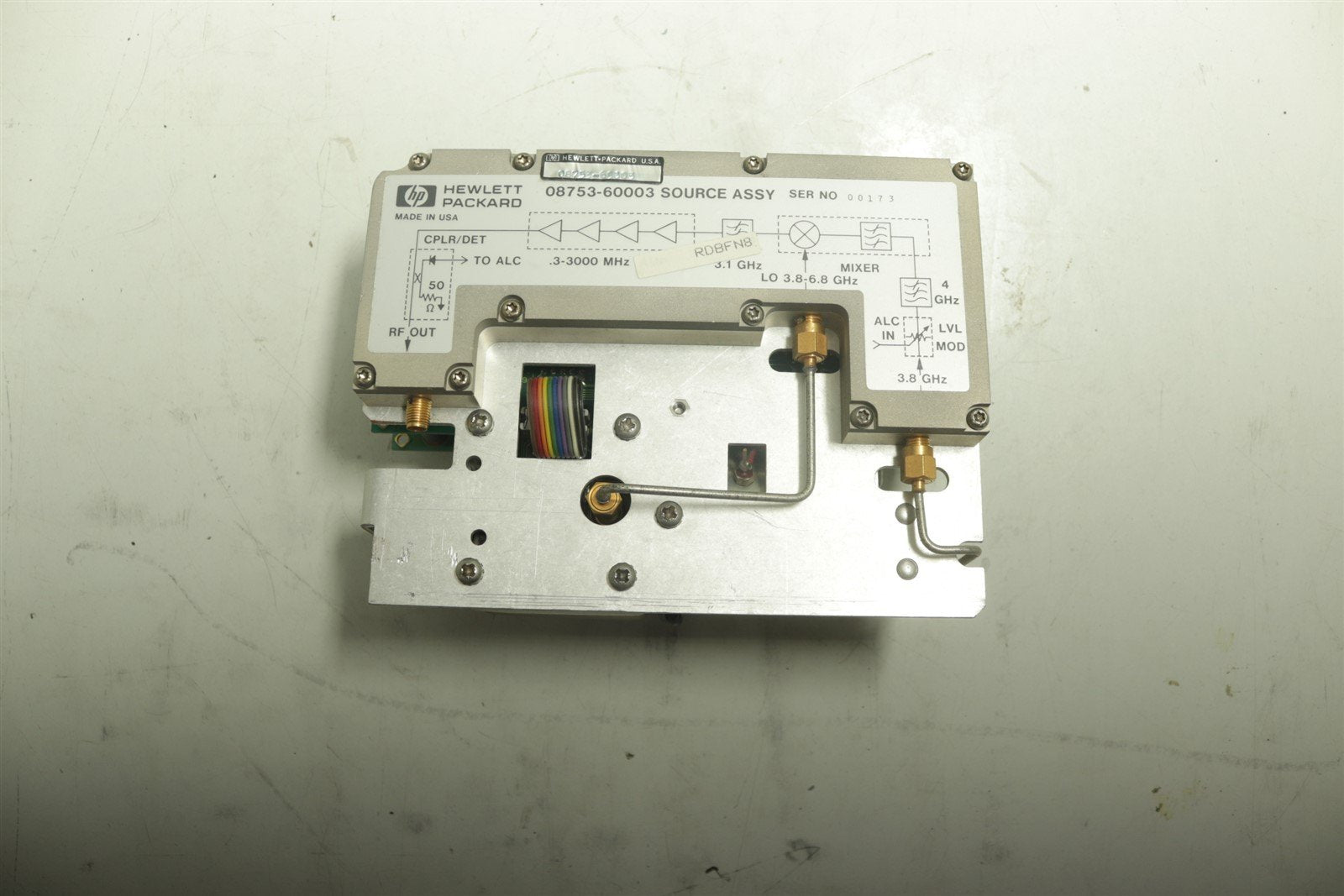 HP 8753B Network Analyzer Source ASSY 08753-60003 – part2Go