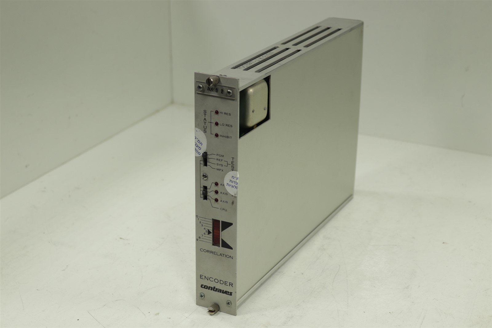 Encoder 705697-IK-2194 Part of Contraves Dual Motion Axis Rate Table 5 ...