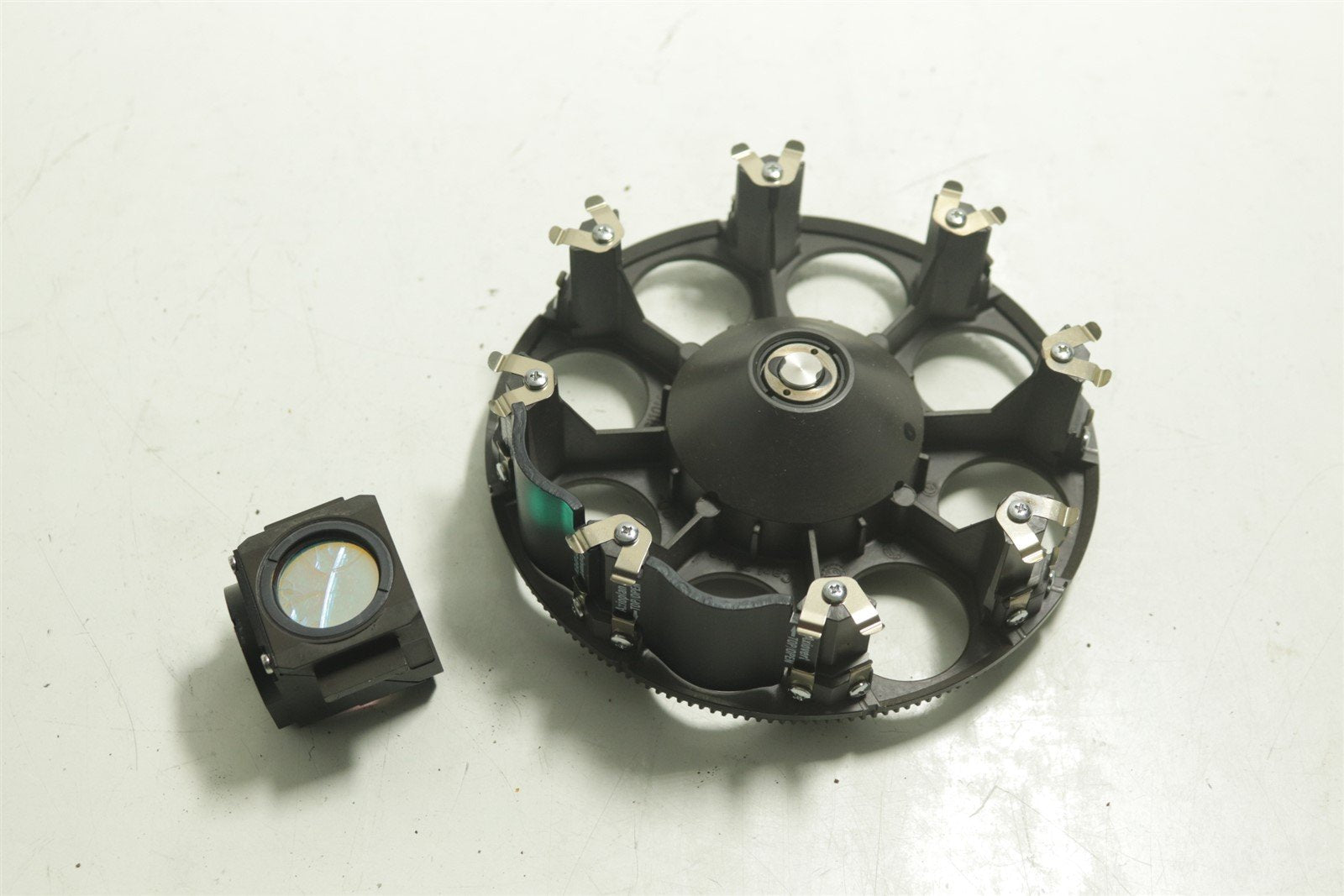 Zeiss Axioplan 2 Imaging Optical Reflector Cube Wheel With 1 Cube 1046 ...