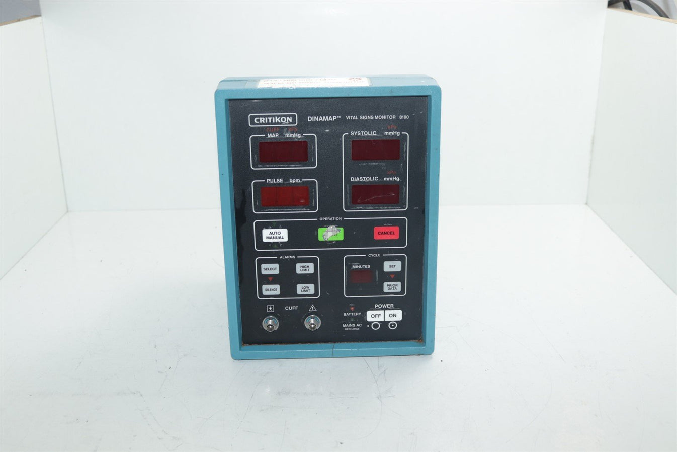 Critikon Dinamap Vital Signs Monitor 8100 – part2Go