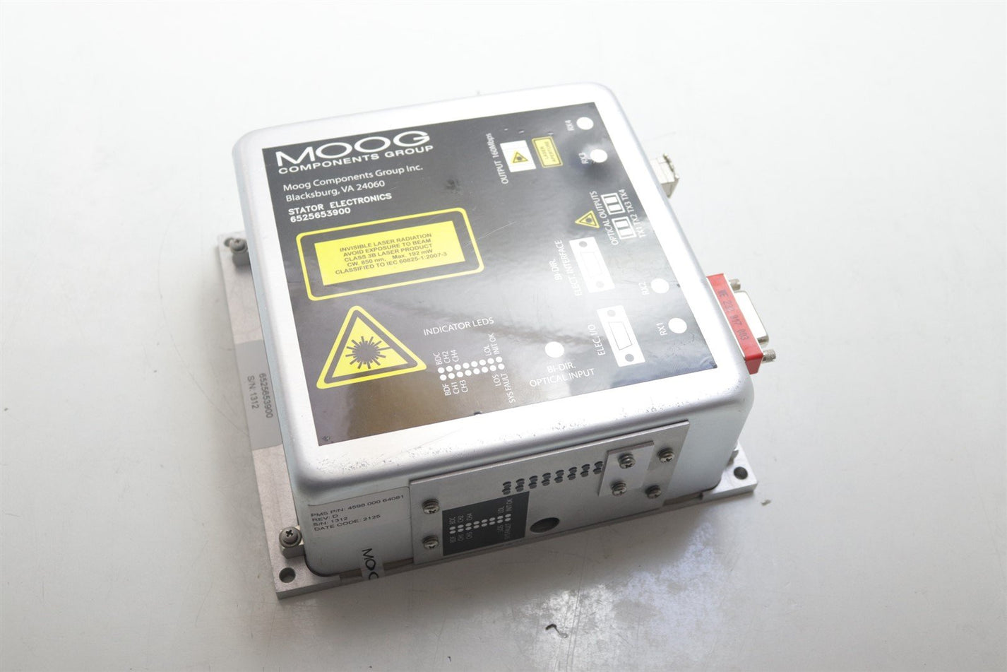 MOOG 6525653900 Stator Electronics Laser Box Philips 459800064081 – part2Go